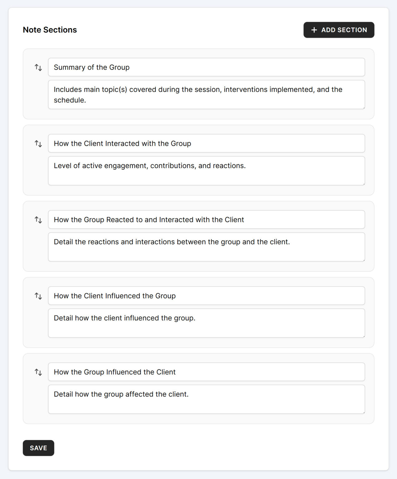 How to create a note template – Apollo Notes