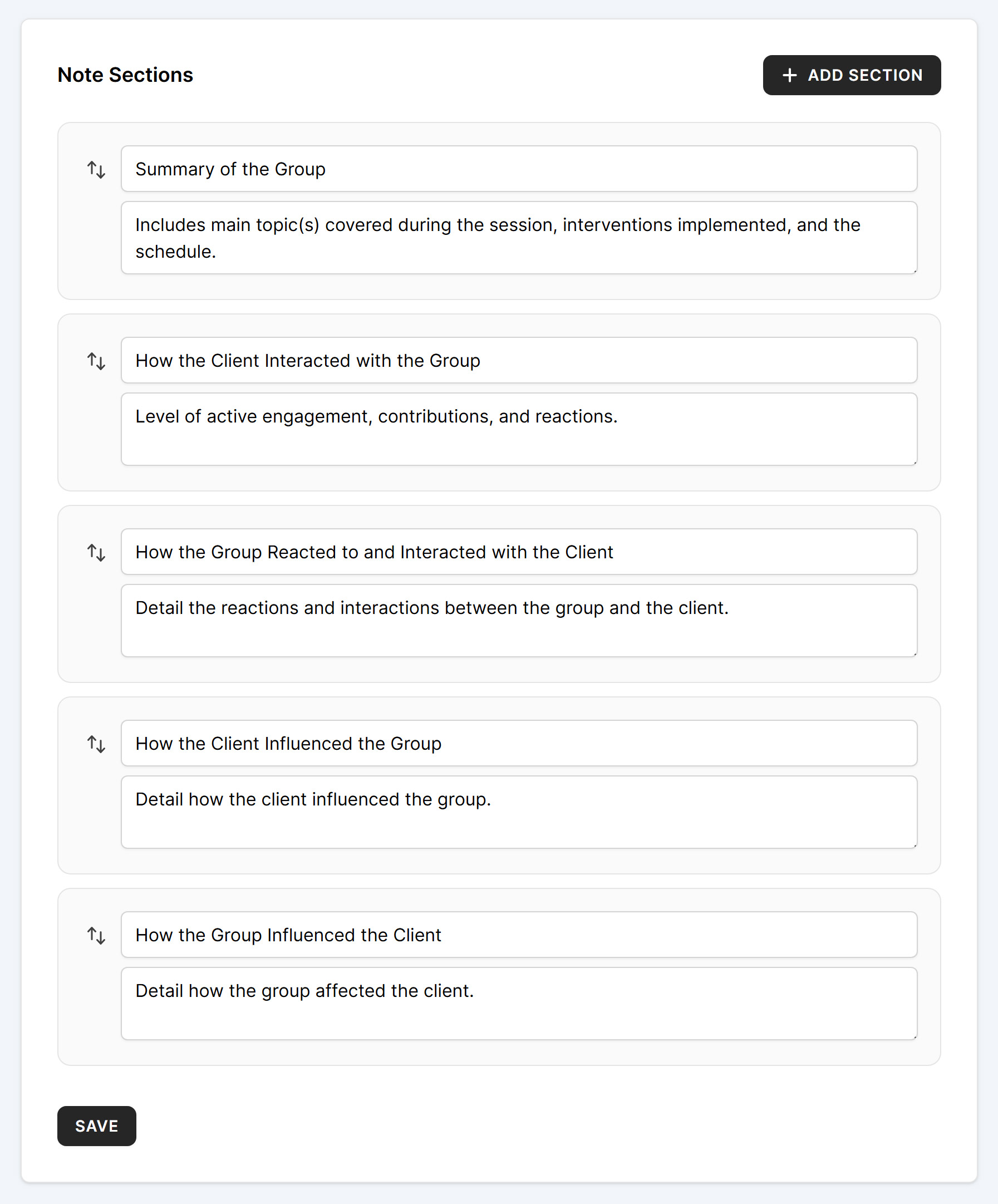 How to create a note template – Apollo Notes